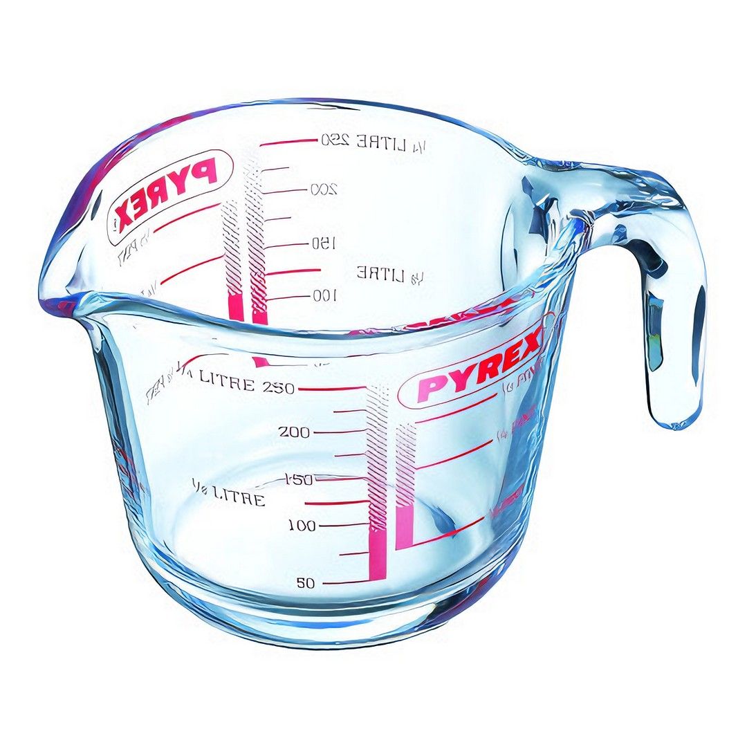 Pyrex - Classic Glass Measuring Jugs - 250ml | Shop Today. Get it ...