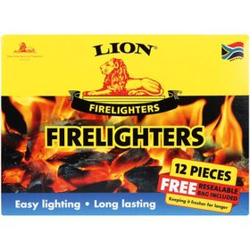 Lion Firelighters Pack with 12 Pieces | Shop Today. Get it Tomorrow ...