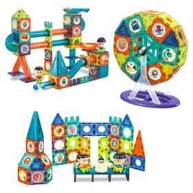 71 Pieces Kids Educational Toys Building Blocks Ferris Wheel (B4844 ...