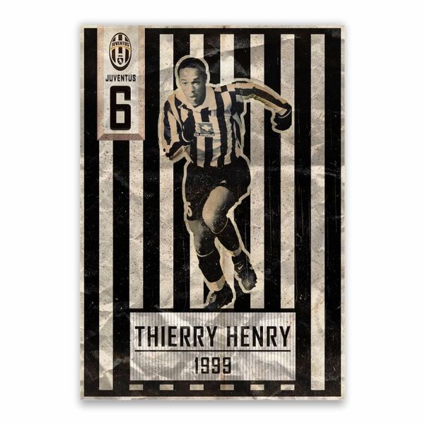 Thierry Henry Juventus Poster - A1 | Shop Today. Get it Tomorrow ...