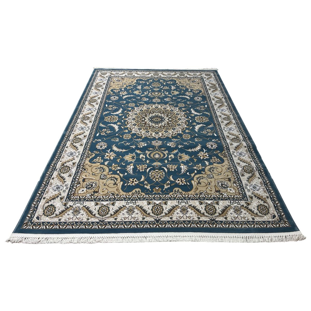 Traditional Persian Blue Beige Rug - 290 x 200 cm | Shop Today. Get it ...
