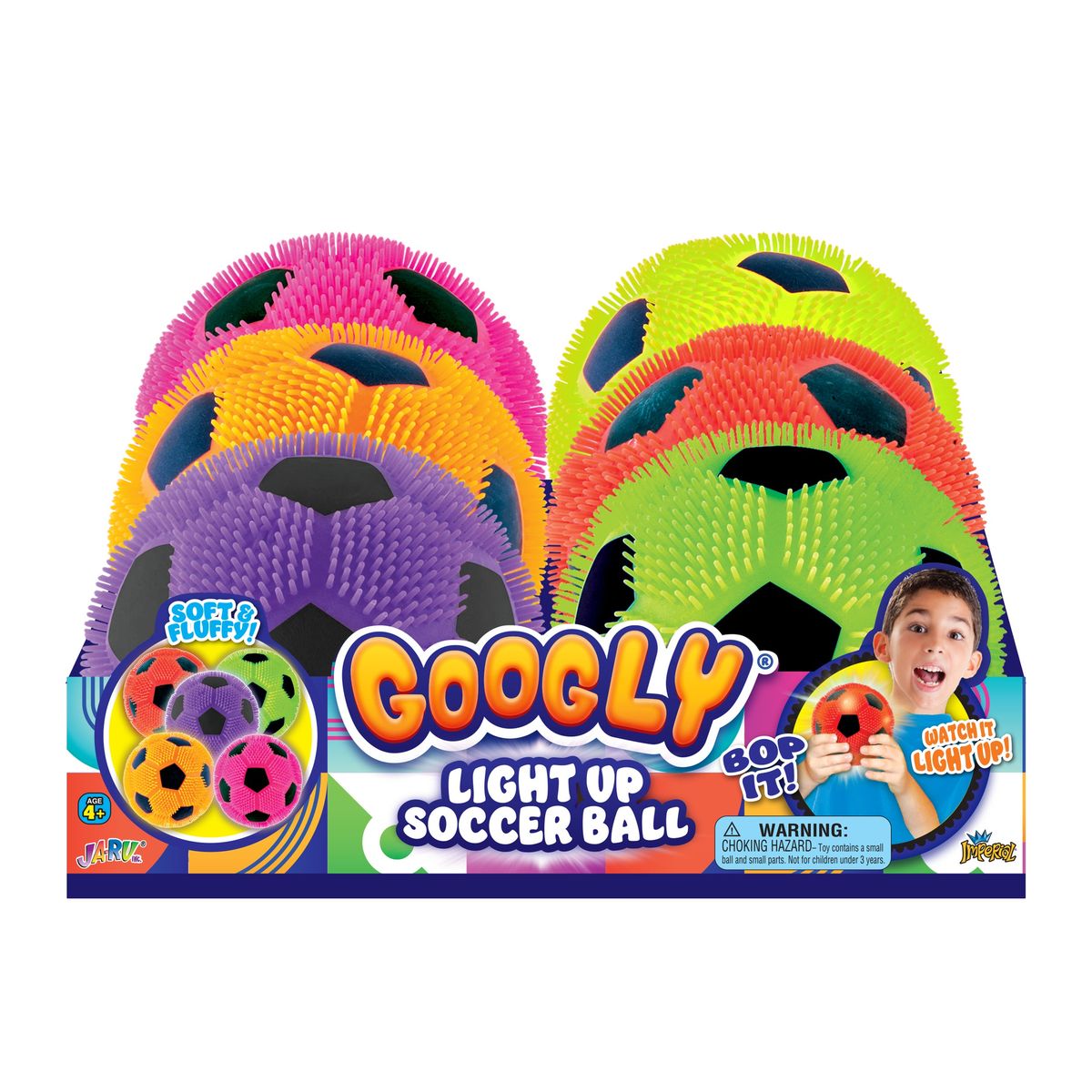 JA-RU Light-Up Soccer Stress Balls (1 Ball Assorted) | Shop Today. Get ...