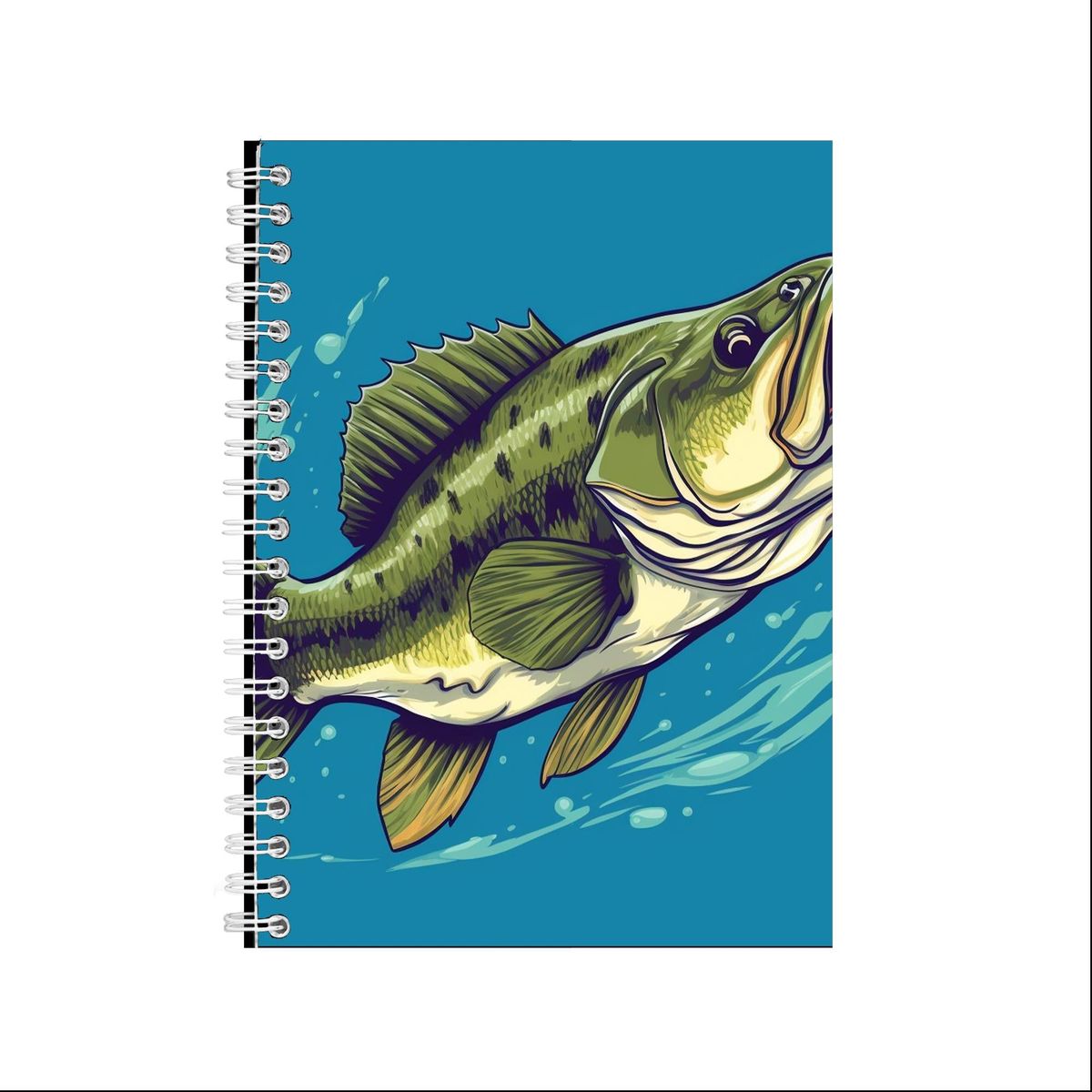 Largemouth Bass A5 Notepad Idea for Gift | Shop Today. Get it Tomorrow ...