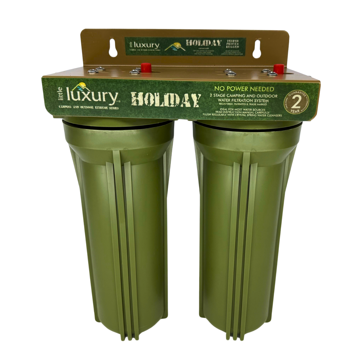 Little Luxury 2-Stage Holiday Outdoor Water Filter System | Shop Today ...