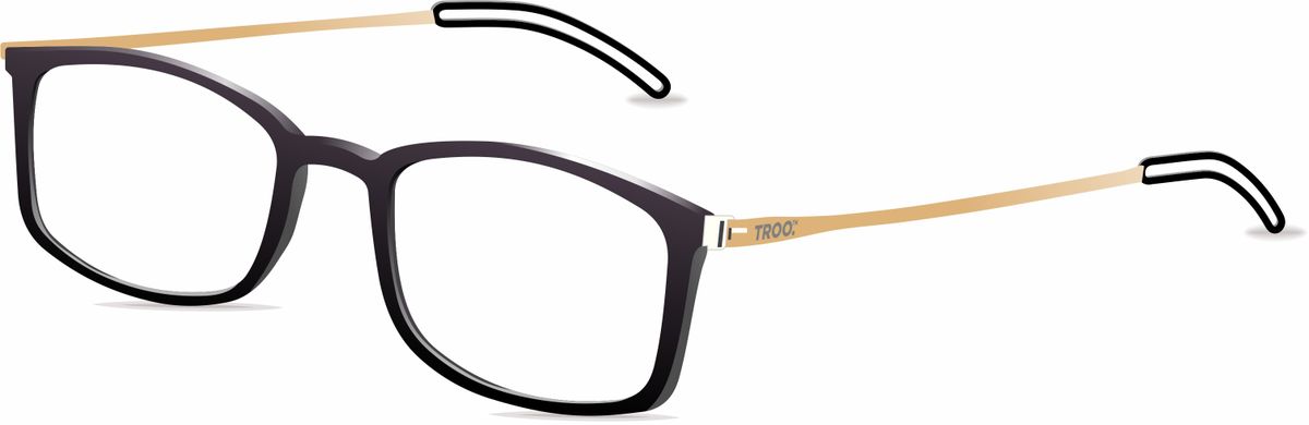 TROO ONTHEGO Blue Light Blocking Ultra Thin Square Glasses | Shop Today ...