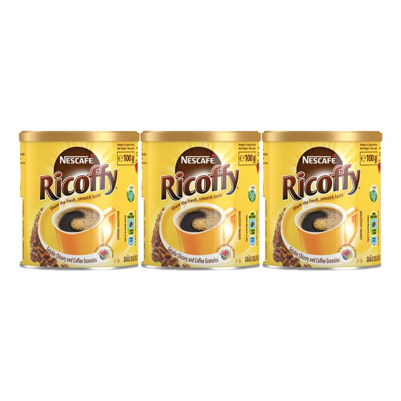 Nescafe Ricoffy - 3 x 100g | Shop Today. Get it Tomorrow! | takealot.com
