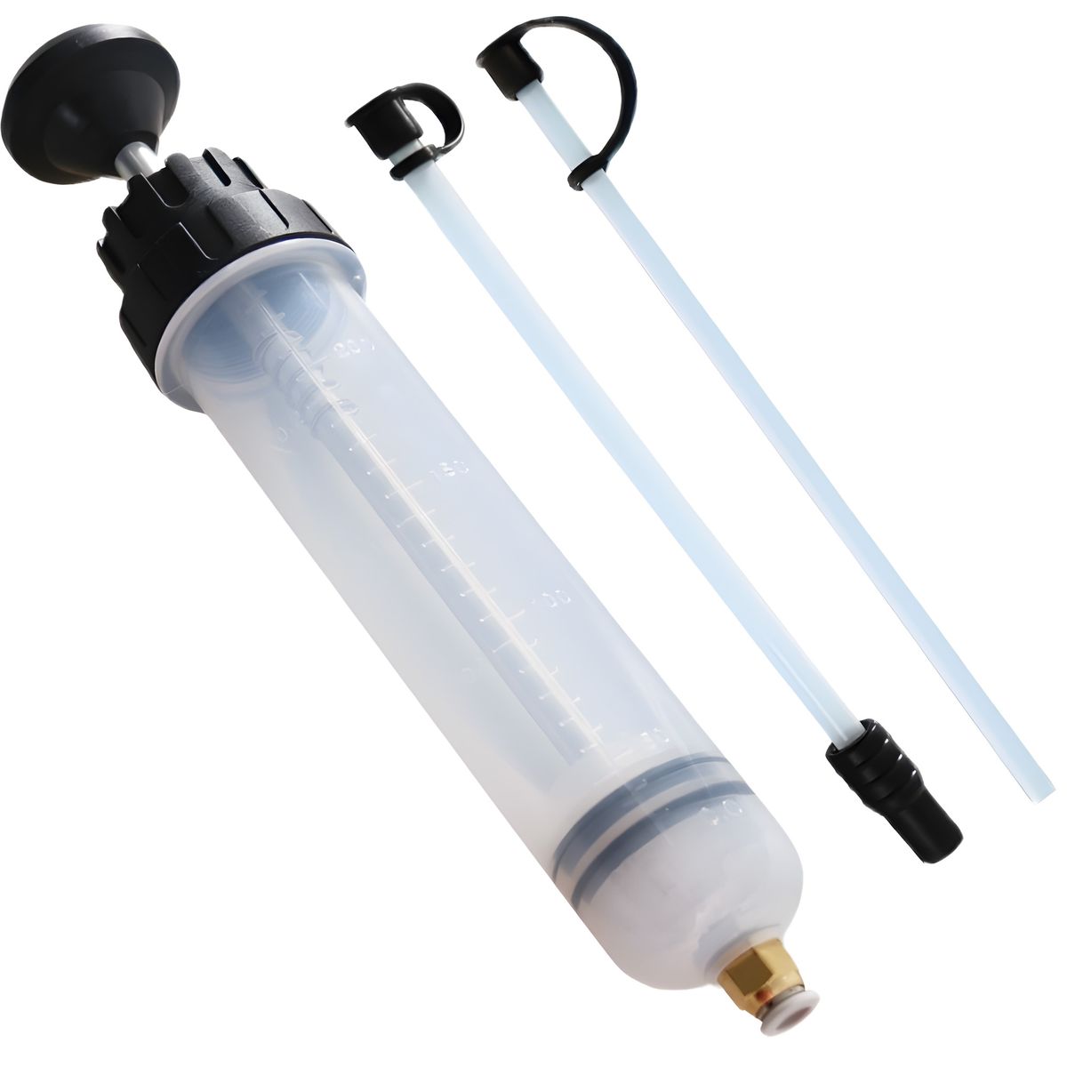 Manual Fluid Extractor and Filler 200CC Oil Extractor Pump Syringe Kit ...