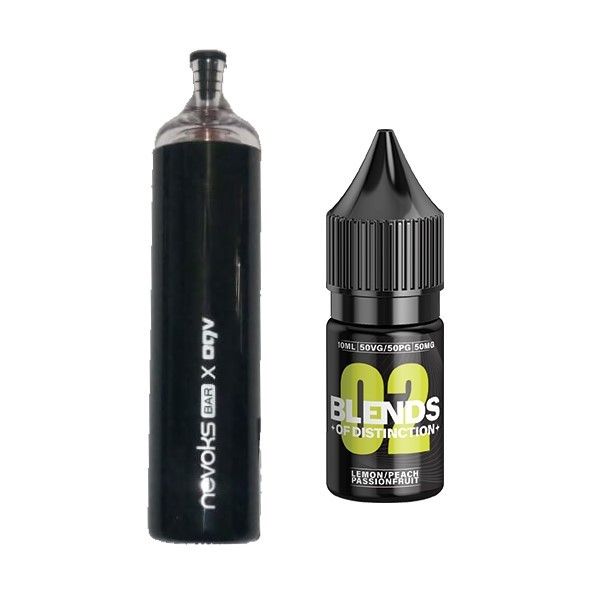 Nevoks Bar X Disposable Vape with 10ml Lemon, Peach, Passionfruit ...