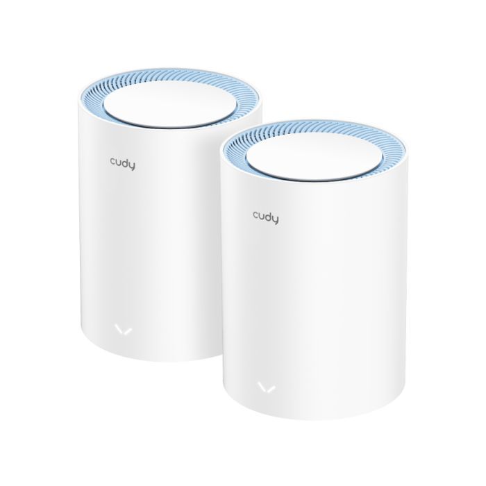 Dual Band Cudy WiFi 5 1200Mbps Fast Ethernet Mesh 2 Pack | M1200 (2 ...