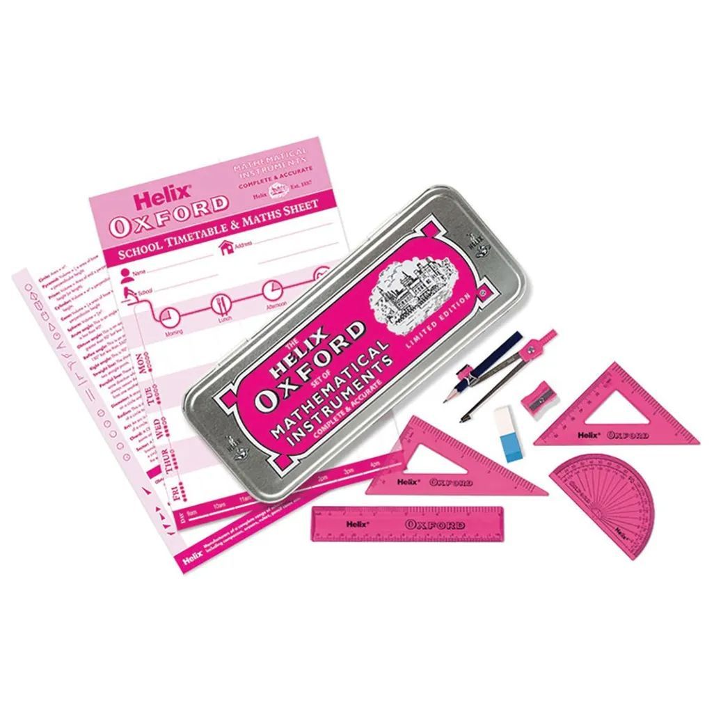 Oxford Maths Set 10-Piece Pink | Shop Today. Get it Tomorrow ...