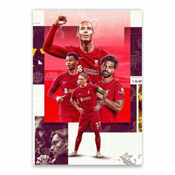 Liverpool Team Collage Poster - A1 | Shop Today. Get it Tomorrow ...