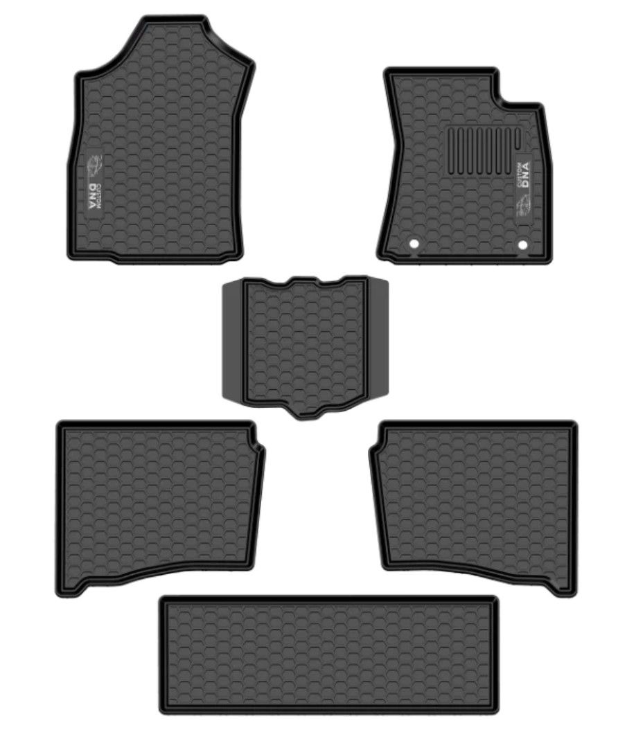 Custom DNA Heavy Duty Mat Set Compatible with Toyota Fortuner Manual ...