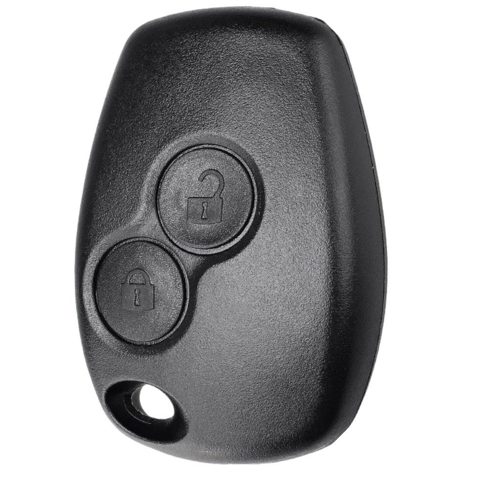 2 Button Remote Case Only No Blade Compatible with Renault Sandero ...