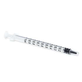 30 x 1ml Luer Slip Tip Disposable Syringe - Medicine Dropper Individual ...