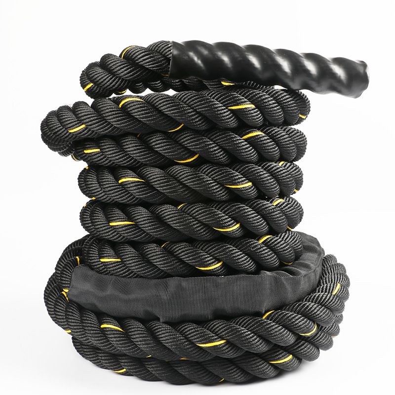 Battle Ropes 9 Meter Battle Exercise Training Rope for Home Gym or ...