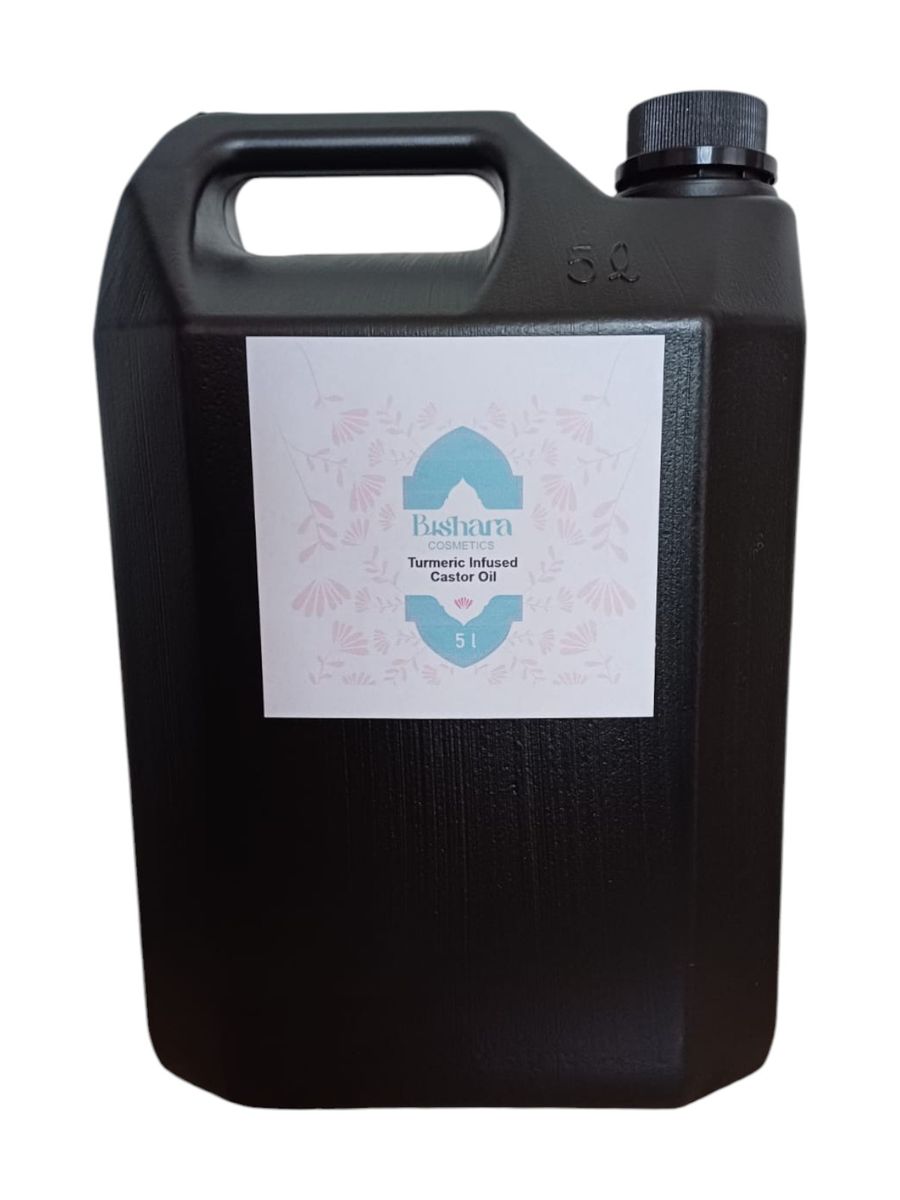 5L Bishara Cosmetics Turmeric Infused Castor Oil | Shop Today. Get it ...