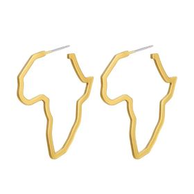 Africa Shaped Earrings | Shop Today. Get it Tomorrow! | takealot.com