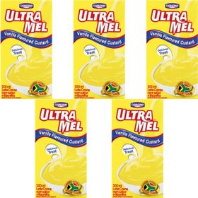 Danone Ultra Mel UHT Vanilla Custard - 5 x 500ml | Shop Today. Get it ...