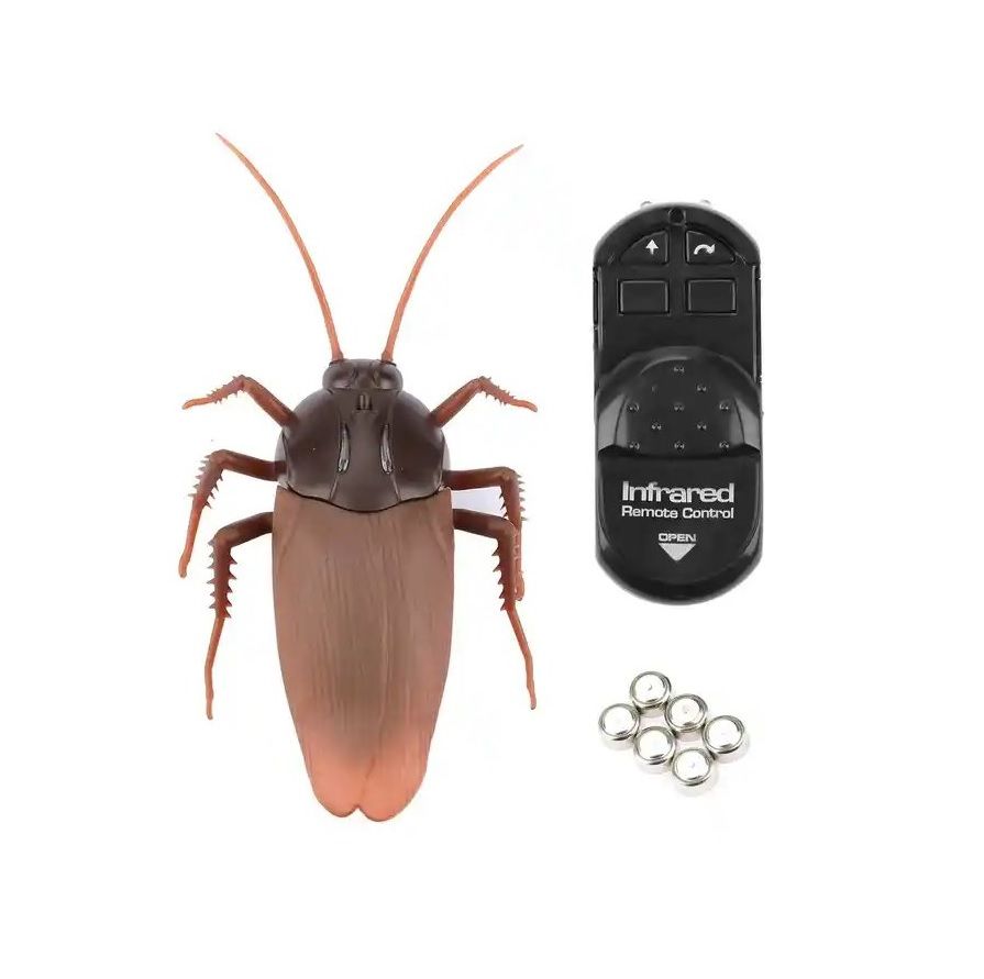 Boss Toys - Prank Cockroach Electronic Infrared Remote With Batteries ...