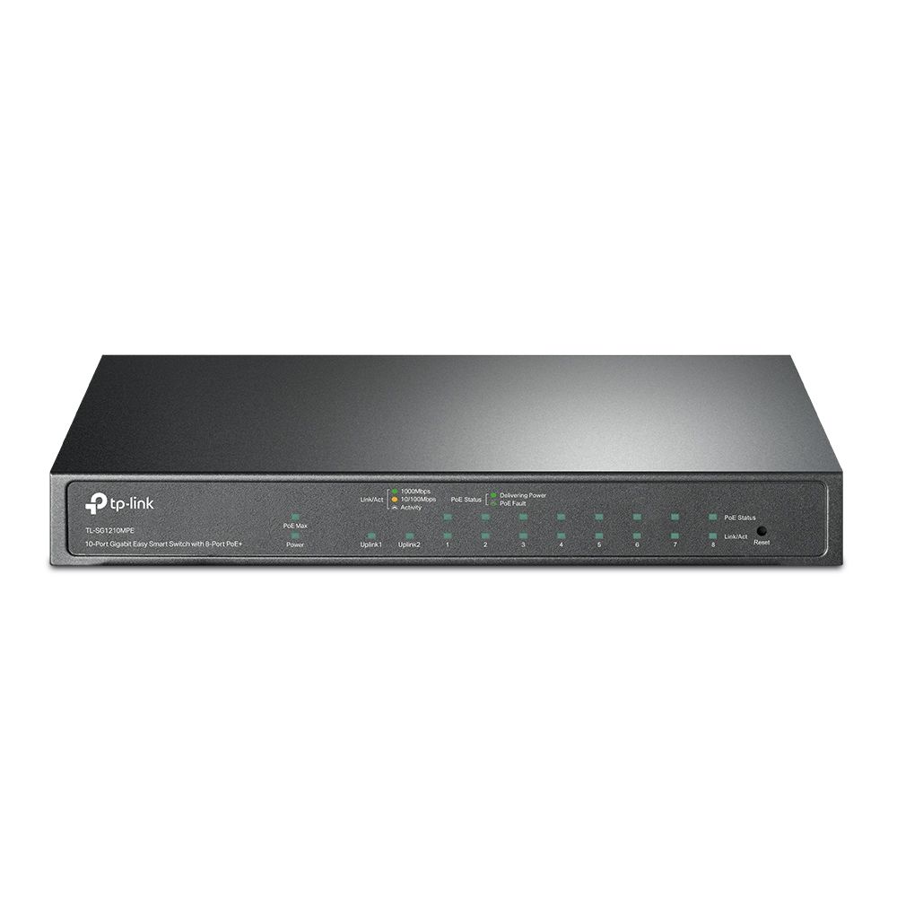 TL-SG1210MPE 10-Port Gigabit Easy Smart Switch With 8-Port PoE+ | Shop ...