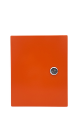 Waterproof Wall Mounted Enclosure Box Steel Orange - 250X200X150mm ...