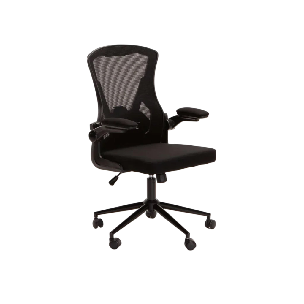Simply Comfy Executive Midback Office Chair With Back Support & Arm ...
