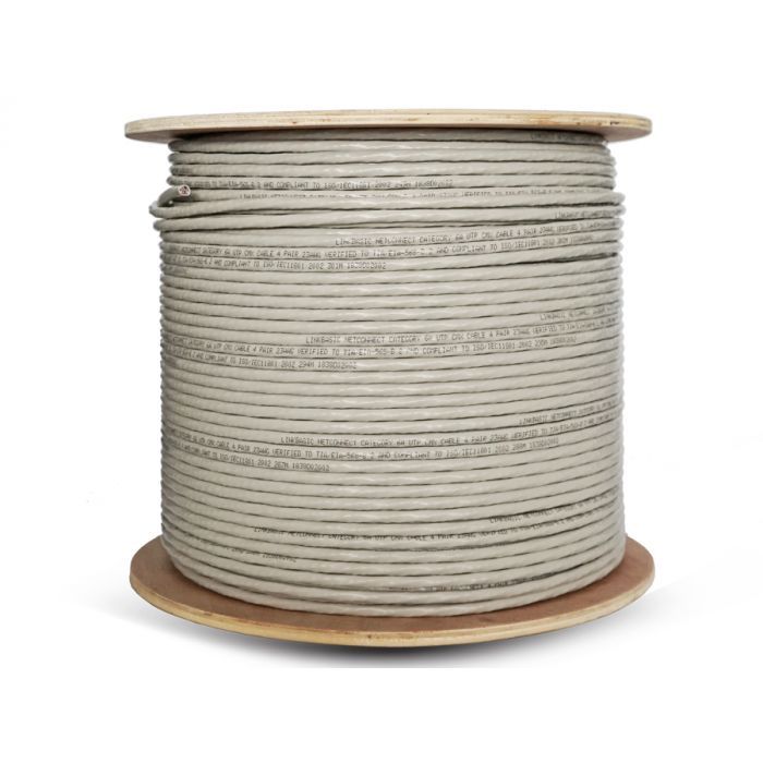 Linkbasic 305M Drum Cat6a Solid Grey UTP Cable | Shop Today. Get it Tomorrow! | takealot.com