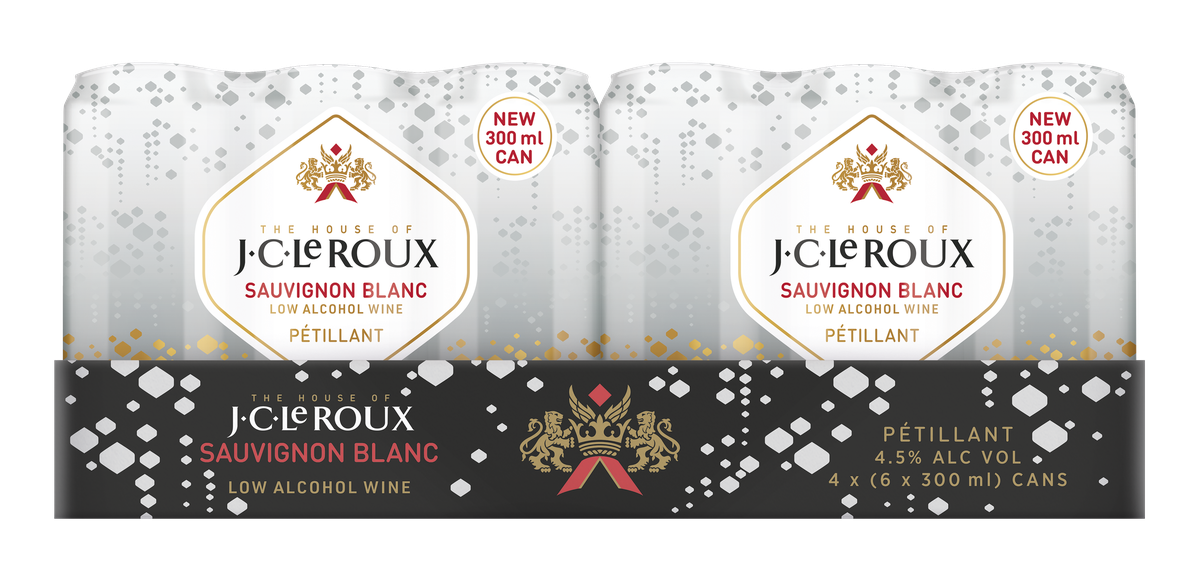 JC Le Roux Sauvignon Blanc 4 x (6x300ml) Can Tray | Shop Today. Get it ...