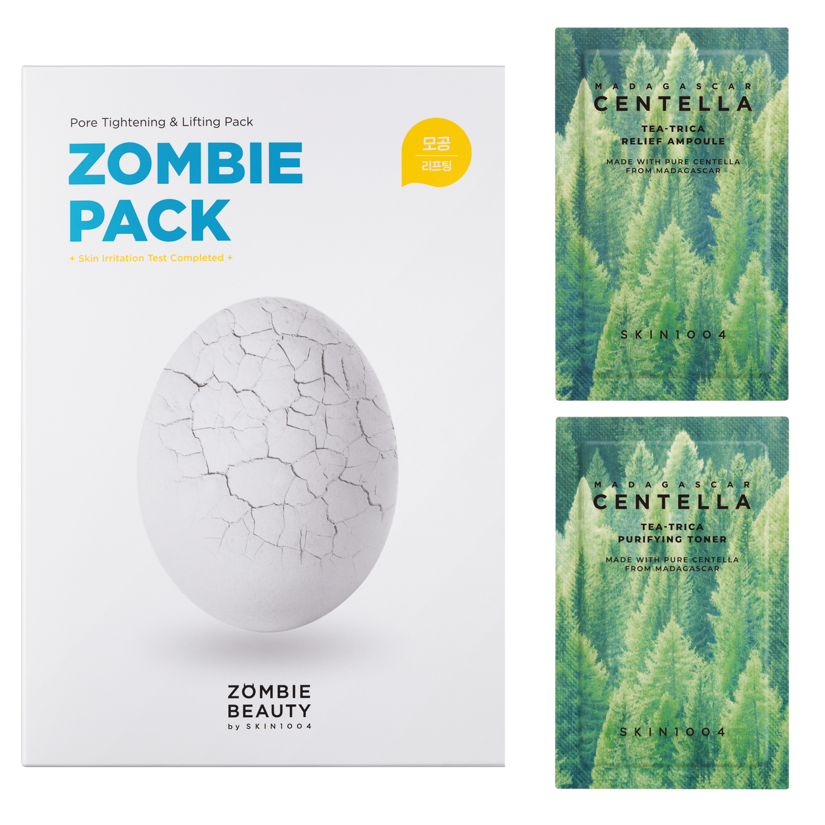 SKIN1004 Zombie Pack & Activator Kit, Anti Acne, Pore & Wrinkles ...