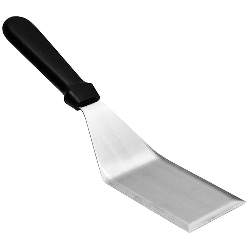 Regent Hamburger Solid Bevelled Turner Stainless Steel & Black PP ...