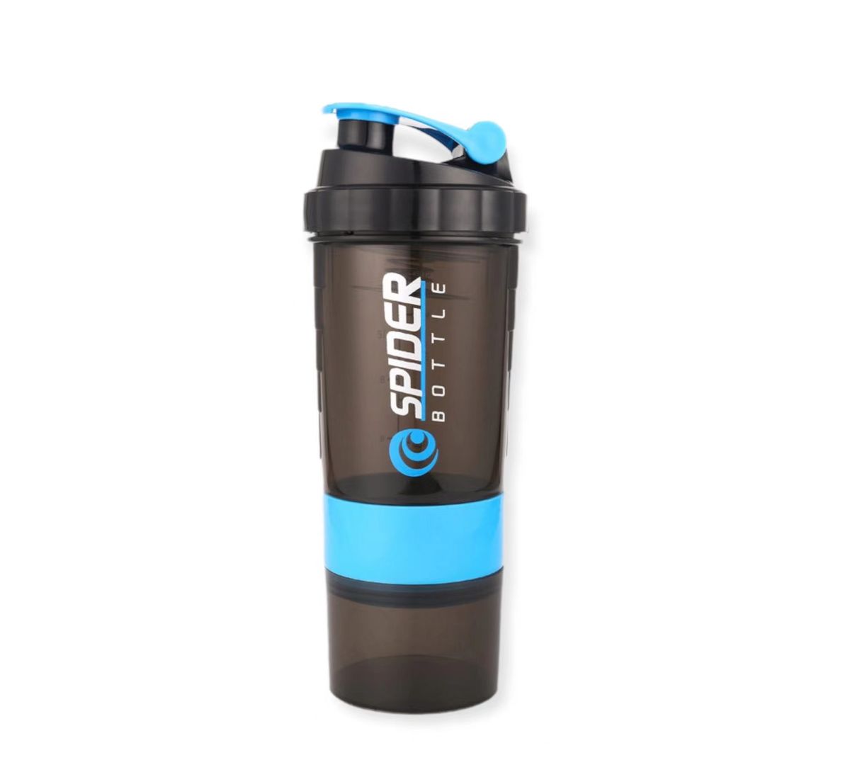 500ml Spider Shaker Sports Bottle Three Layer Protein Shaker Bottle ...