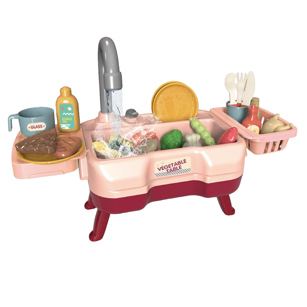 Lovely Toddler Family Wash Basin Toy-23pieces | Shop Today. Get it ...