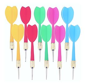 10-Piece Multi-Coloured Dart Set with Steel Tips | Shop Today. Get it ...