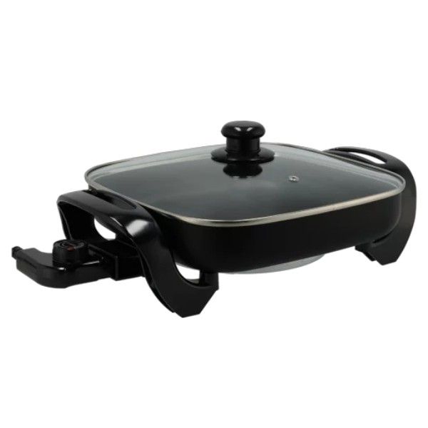 Ottimo 4.2L Electric Square Frypan Wok Non-stick Adjustable temperature ...