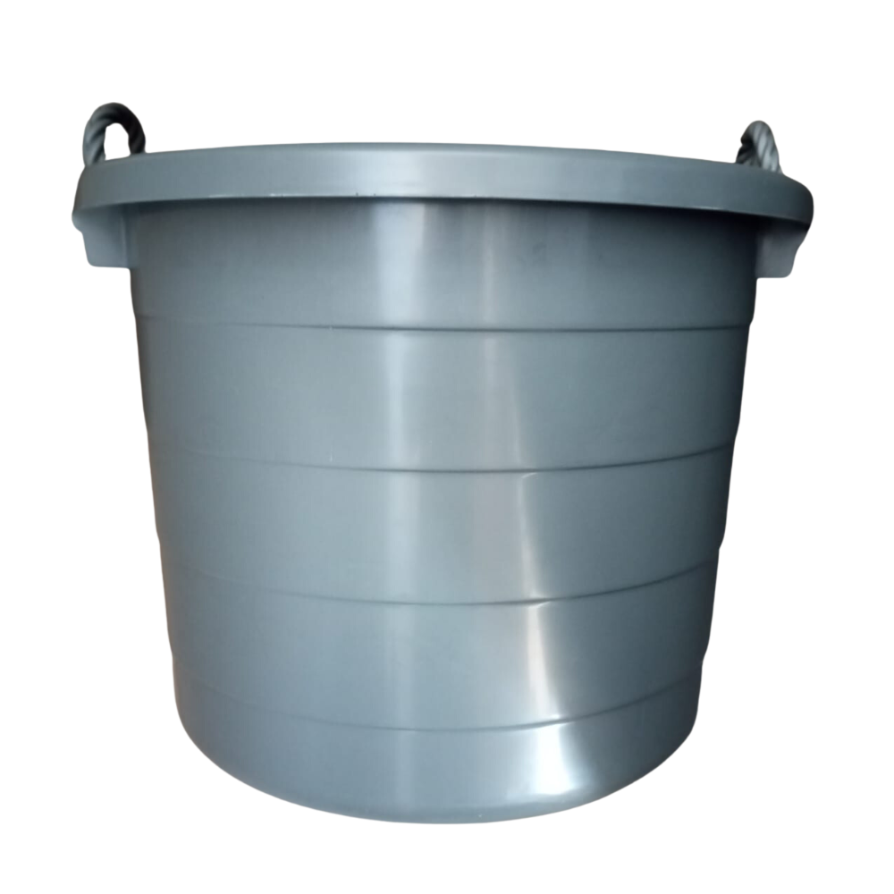 Heavy Duty 75 Litre Rope Handle Tub / Basin / Bucket - SILVER | Shop ...