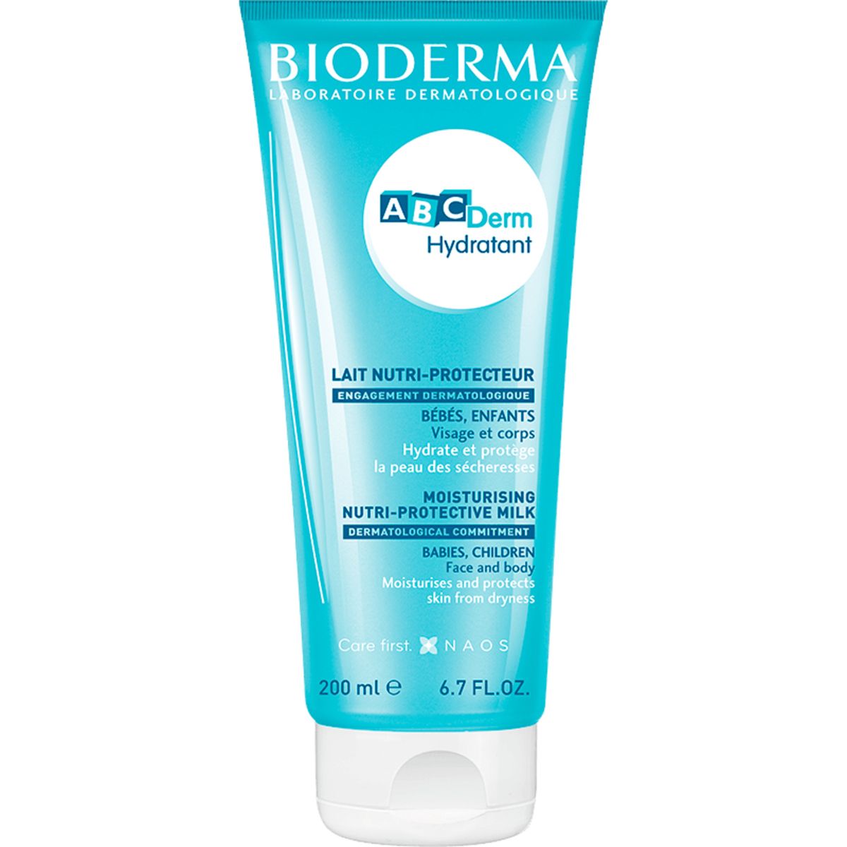 BIODERMA ABCDerm Moisturizing Milk Baby Face & Body Lotion for babies ...