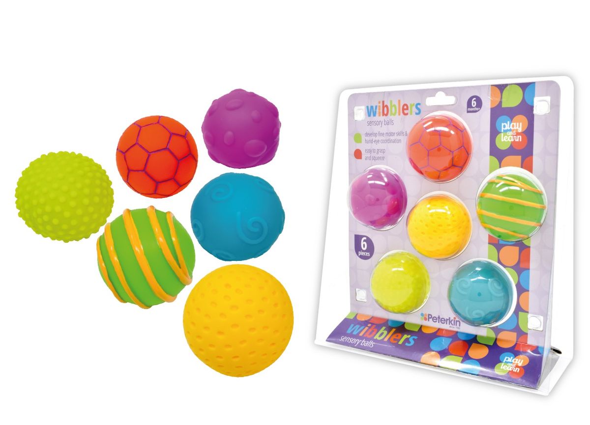 PETERKIN Textured Tactile Sensory Ball Set (6 Piece) | Shop Today. Get ...