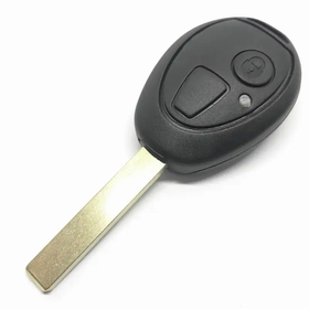 2 Button Car Key Shell Compatible With BMW Land Rover Mini Cooper Rover ...