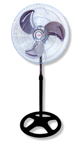 FUSSION Fan 18" pedestal Stand Fan - Metal fan blades | Shop Today. Get ...
