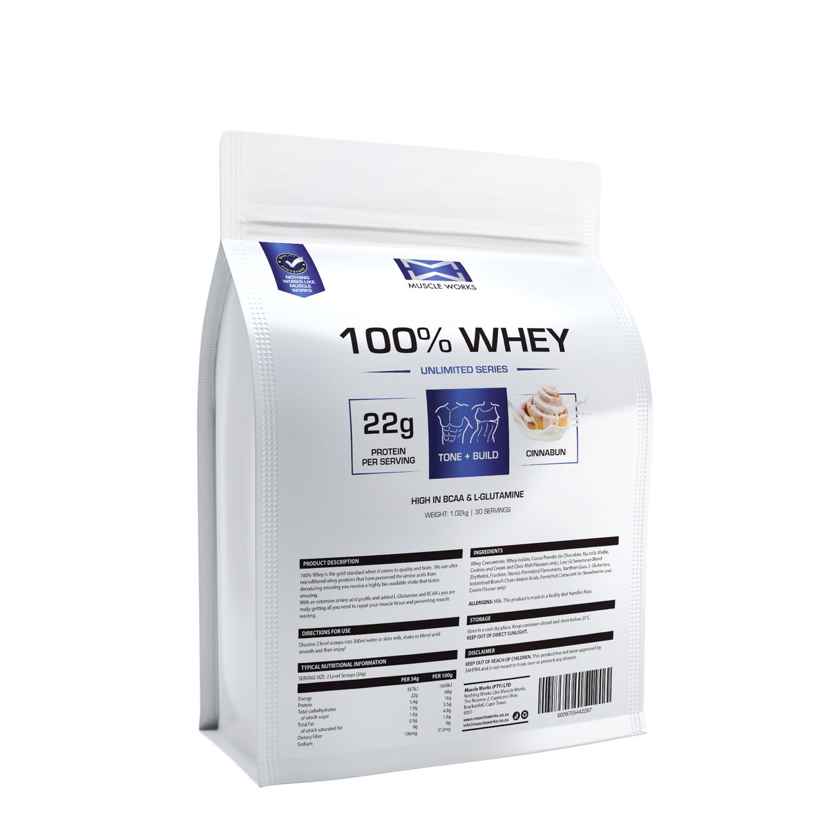 100% Whey Protein 1kg - Cinnabun | Shop Today. Get it Tomorrow ...