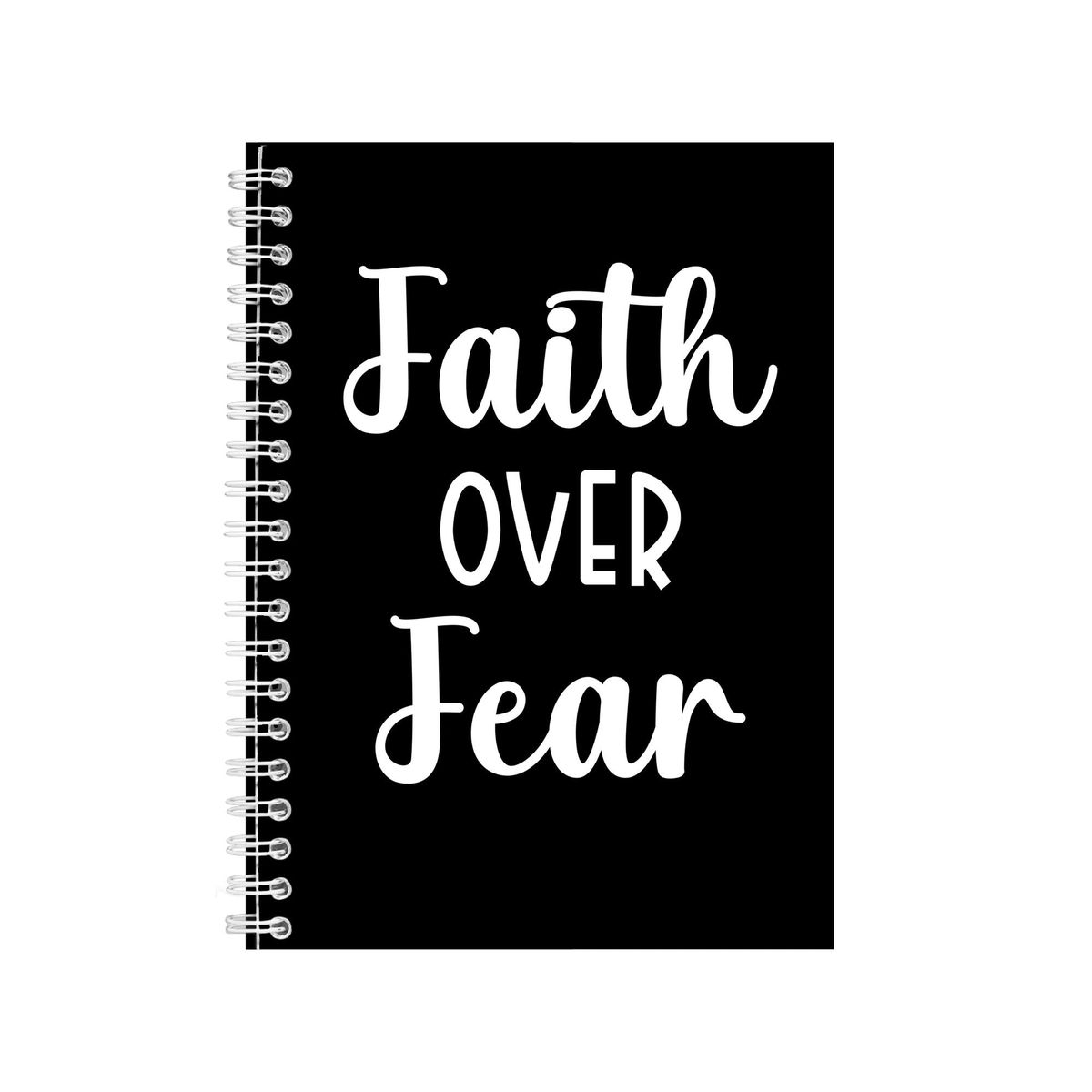 Faith A5 Notebook Pad Lines Trendy Motivational Graphic Design Present ...
