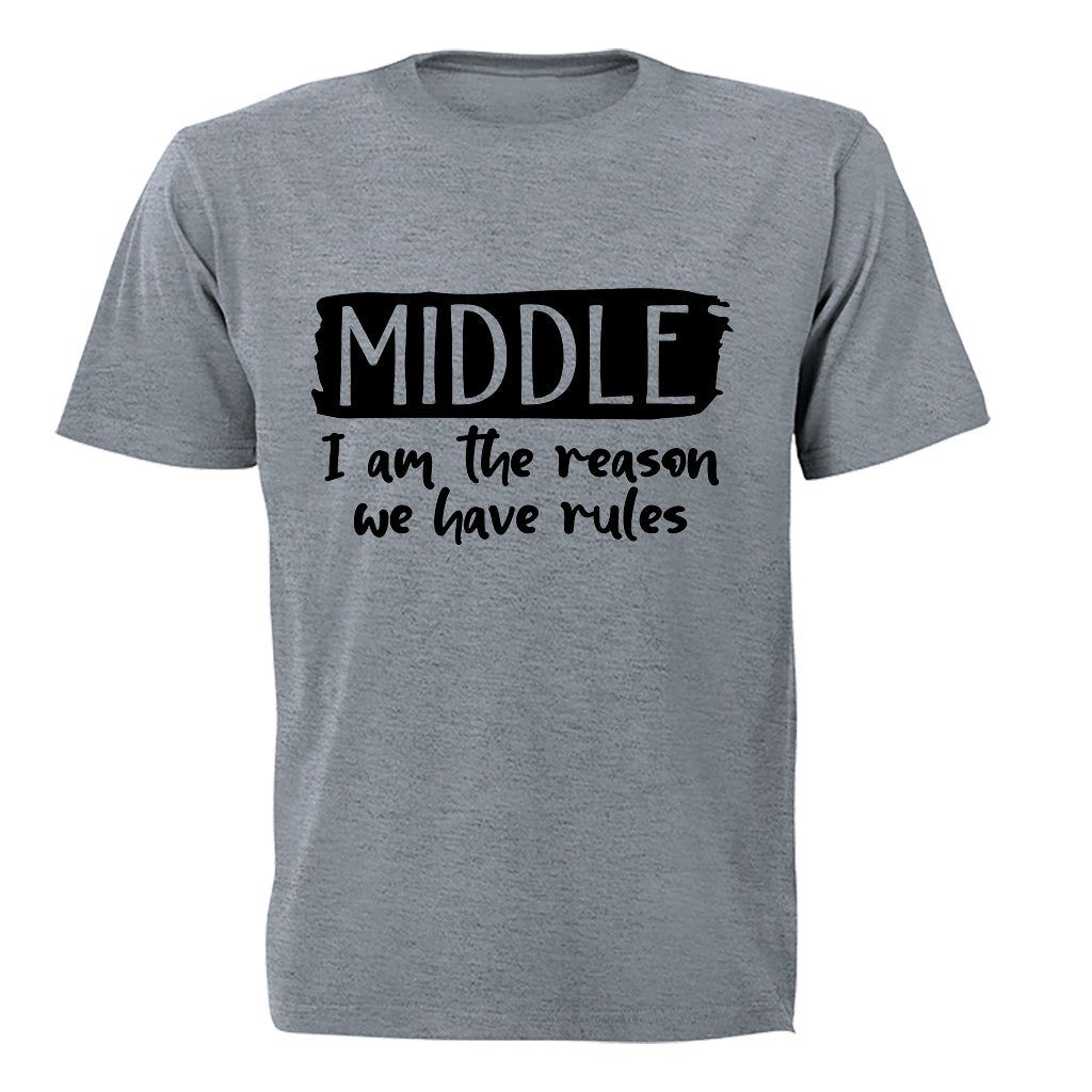 Middle Child - The Reason - Kids T-Shirt | Shop Today. Get it Tomorrow ...