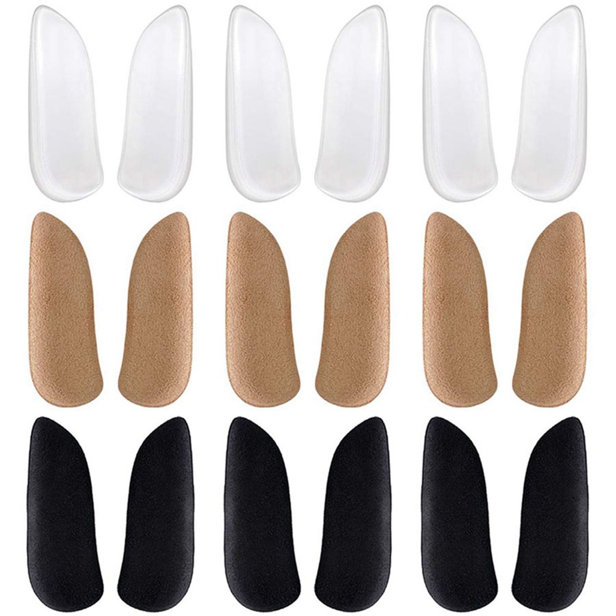 Medial & Lateral Heel Silicone Insoles For Supination And Pronation ...