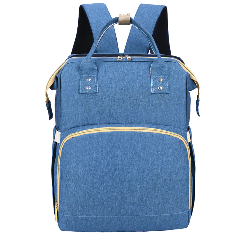 Diaper Bag Backpack Foldable Baby Crib Multifunction Travel Back Pack ...