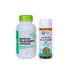 Rare Health Herbs Muvevha Enlargement Capsules and Muvevha Enlargement ...