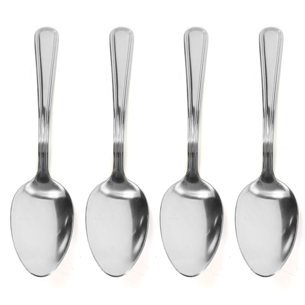 Stainless Steel Cutlery Tea Spoon set of 4 | Shop Today. Get it ...