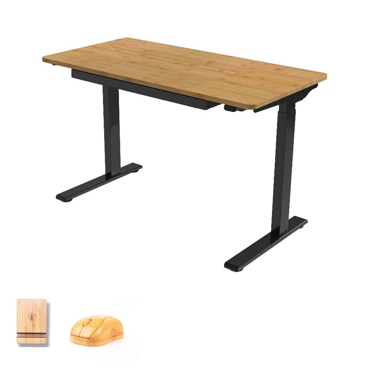 Bamboo Electric Standing Desk Combo Inc. Dock & Mouse | Shop Today. Get ...