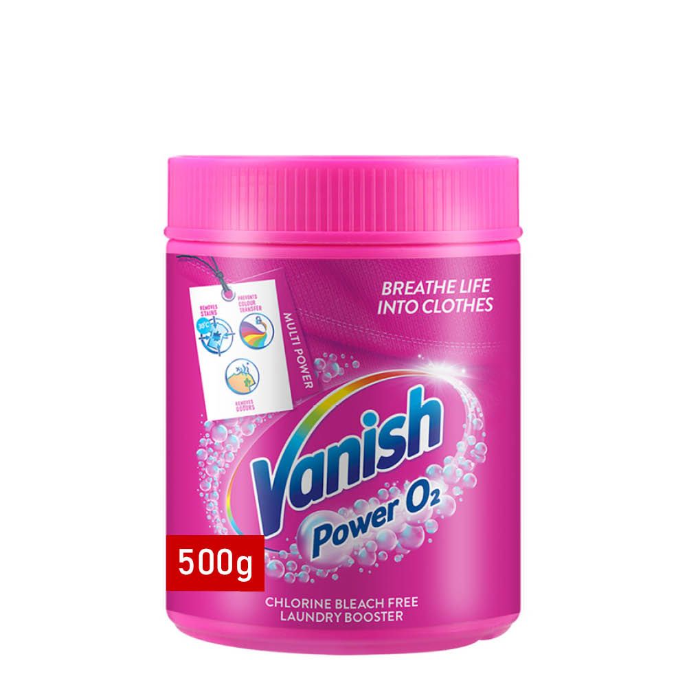 Vanish 500g Power O2 Pink Multi Action Stain Remover Powder Shop Today Get It Tomorrow
