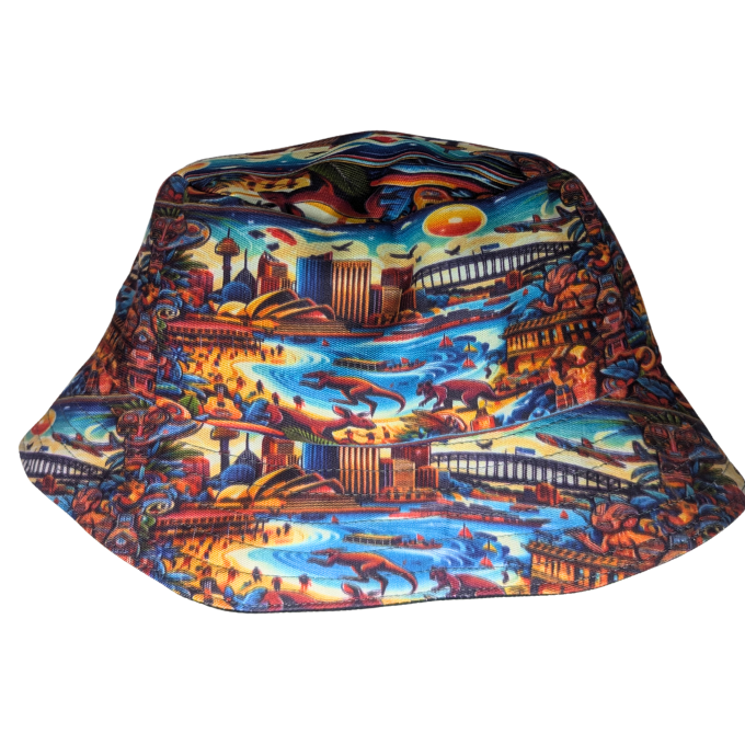 Famous Australian Landmarks Tourist Bucket Hat | Shop Today. Get it ...