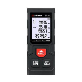 40M Handheld Digital Laser Distance Meter with Backlit LCD Display ...